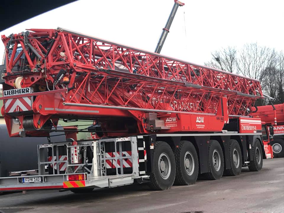 MK140 und MK88 - zwei neue Mobilbaukrane für ADW Frankfurt - Autodienst ...